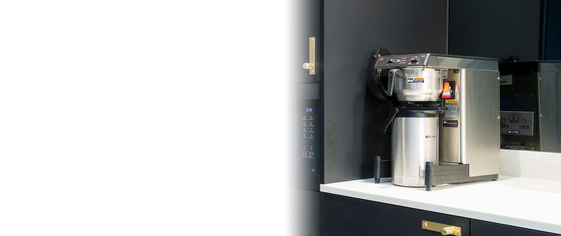 Office Coffee Machine - P2 Bunn SmartWAVE - FreshGround