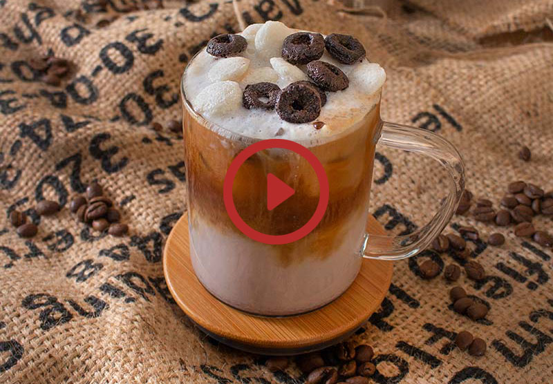 Oreo O's Oat Latte - recipe video - FreshGround